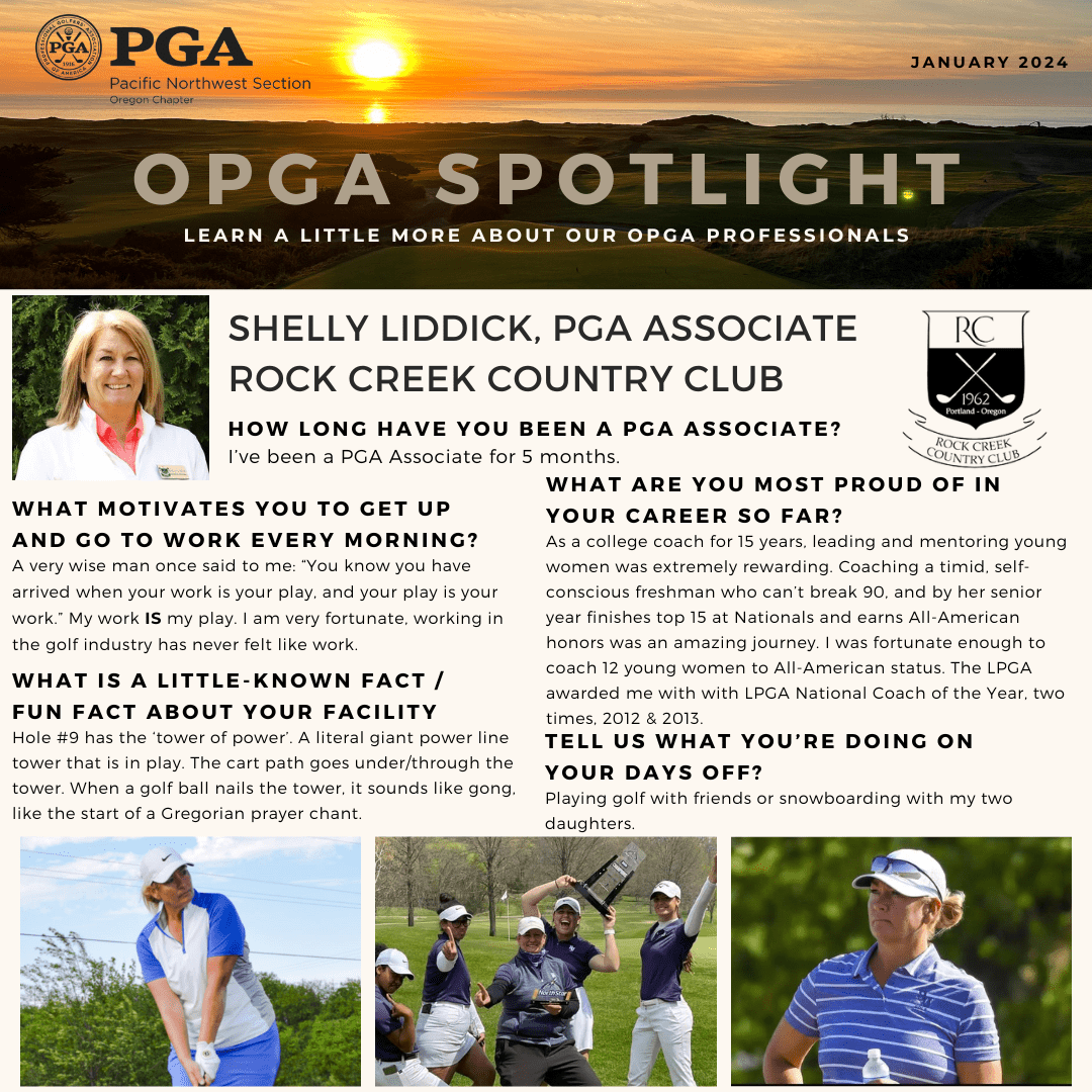 24 Shelly L | Oregon Chapter PGA