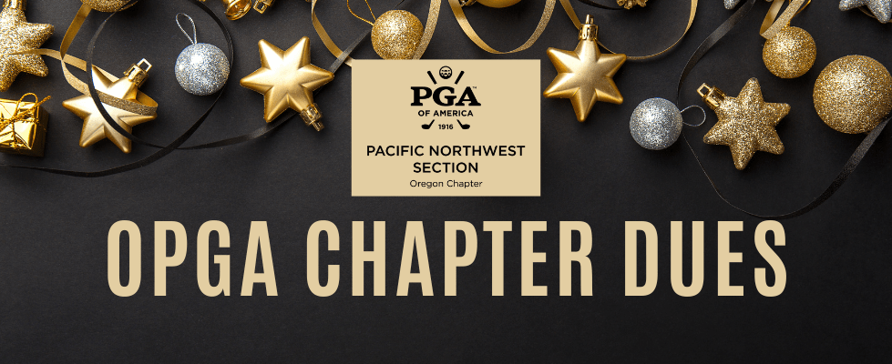 2026 OPGA Dues | Oregon Chapter PGA