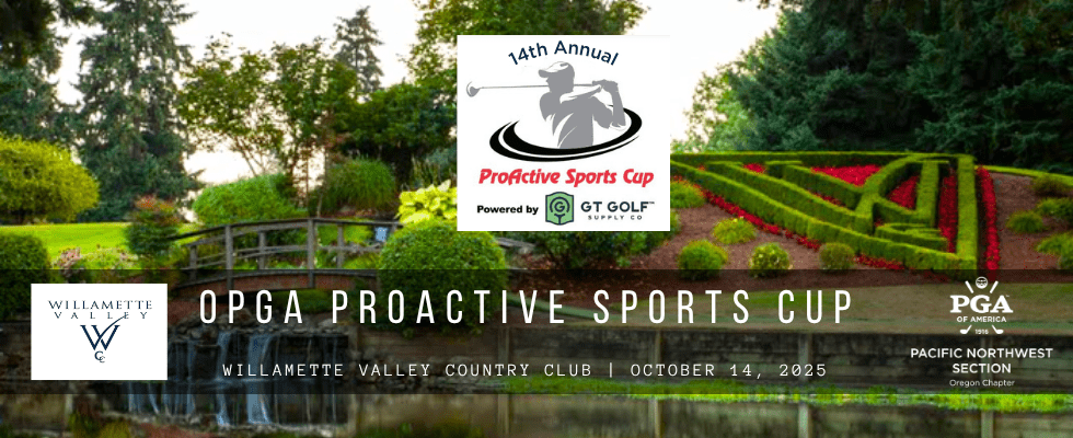 OPGA ProActive Sports Cup | Oregon Chapter PGA